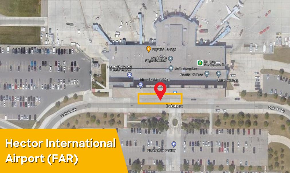 Airport Maps Hector International Airport